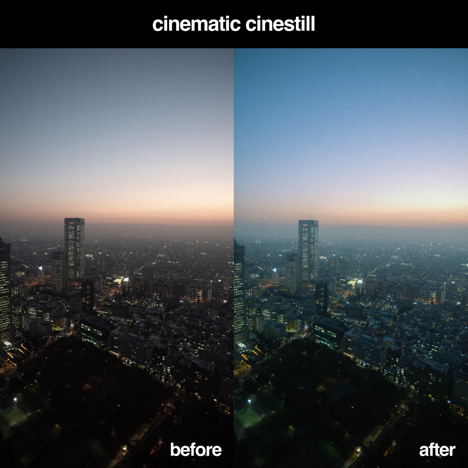 Free CineStill 800T Lightroom Preset & Gridfiti