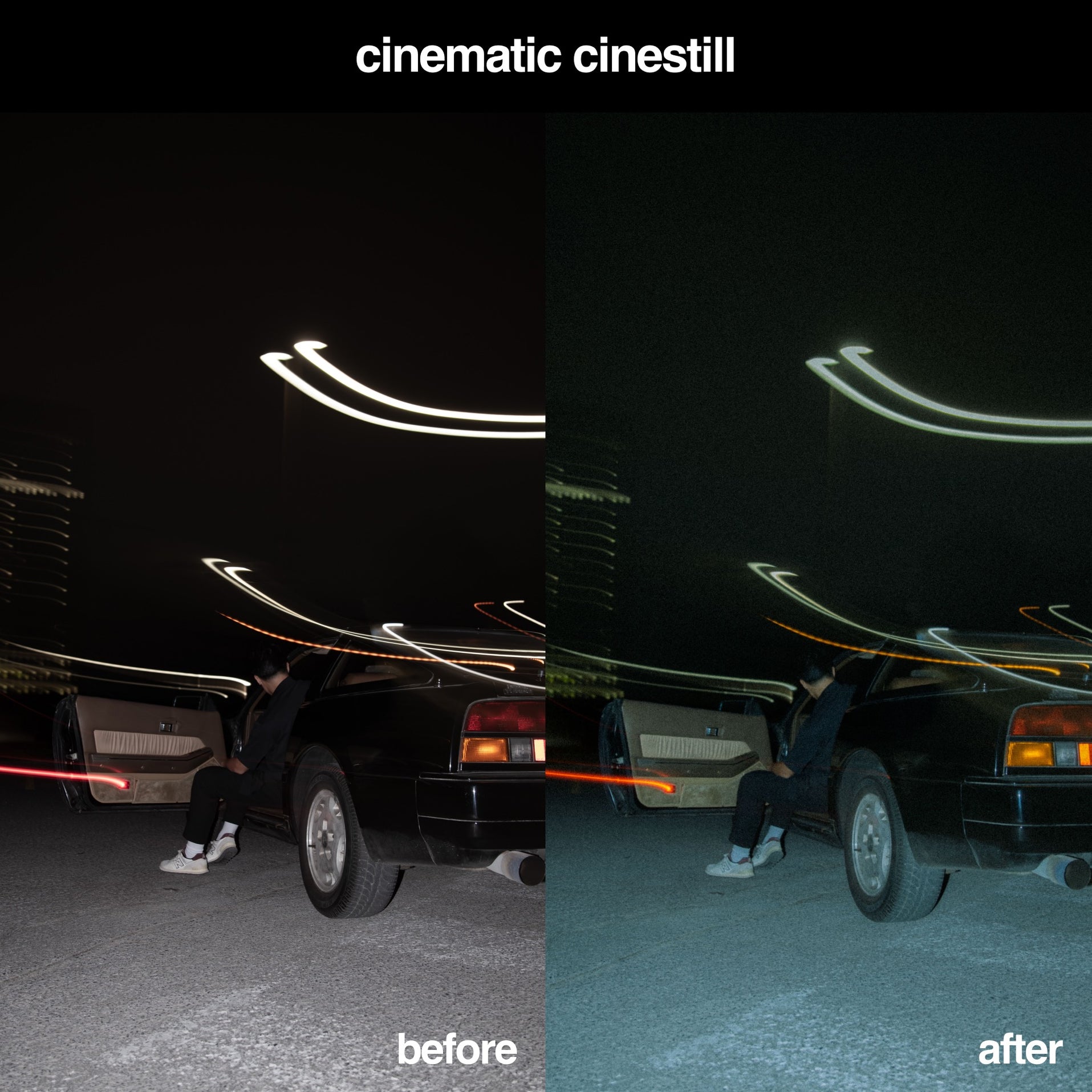 Free CineStill 800T Lightroom Preset & Gridfiti