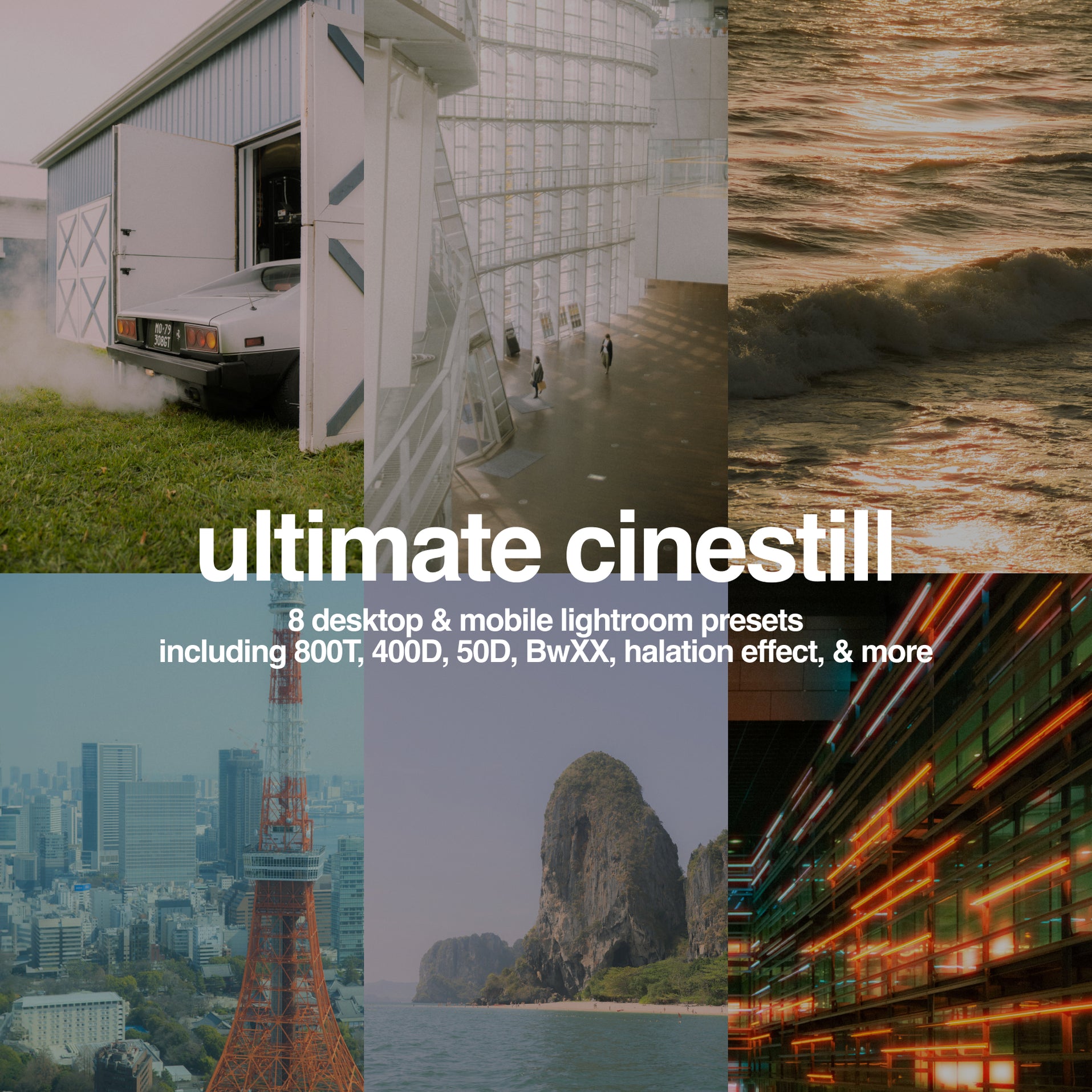 Free CineStill 800T Lightroom Preset & Gridfiti