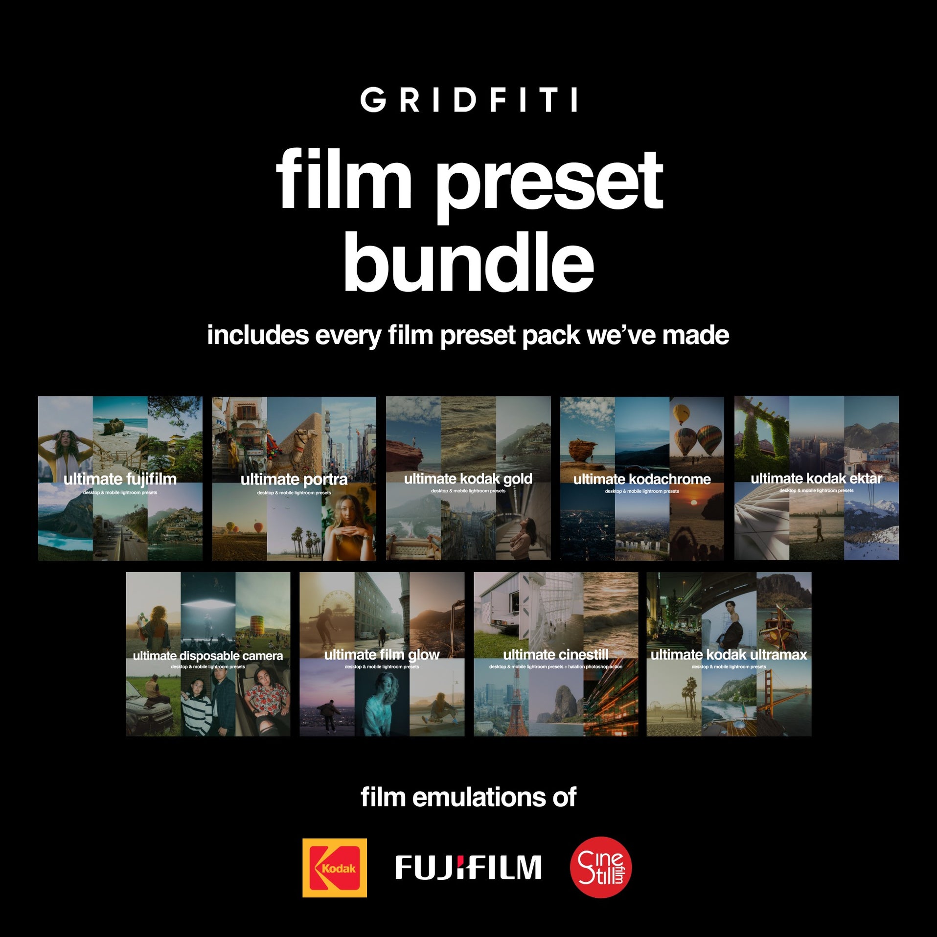 Free Fujifilm Lightroom Preset & Gridfiti