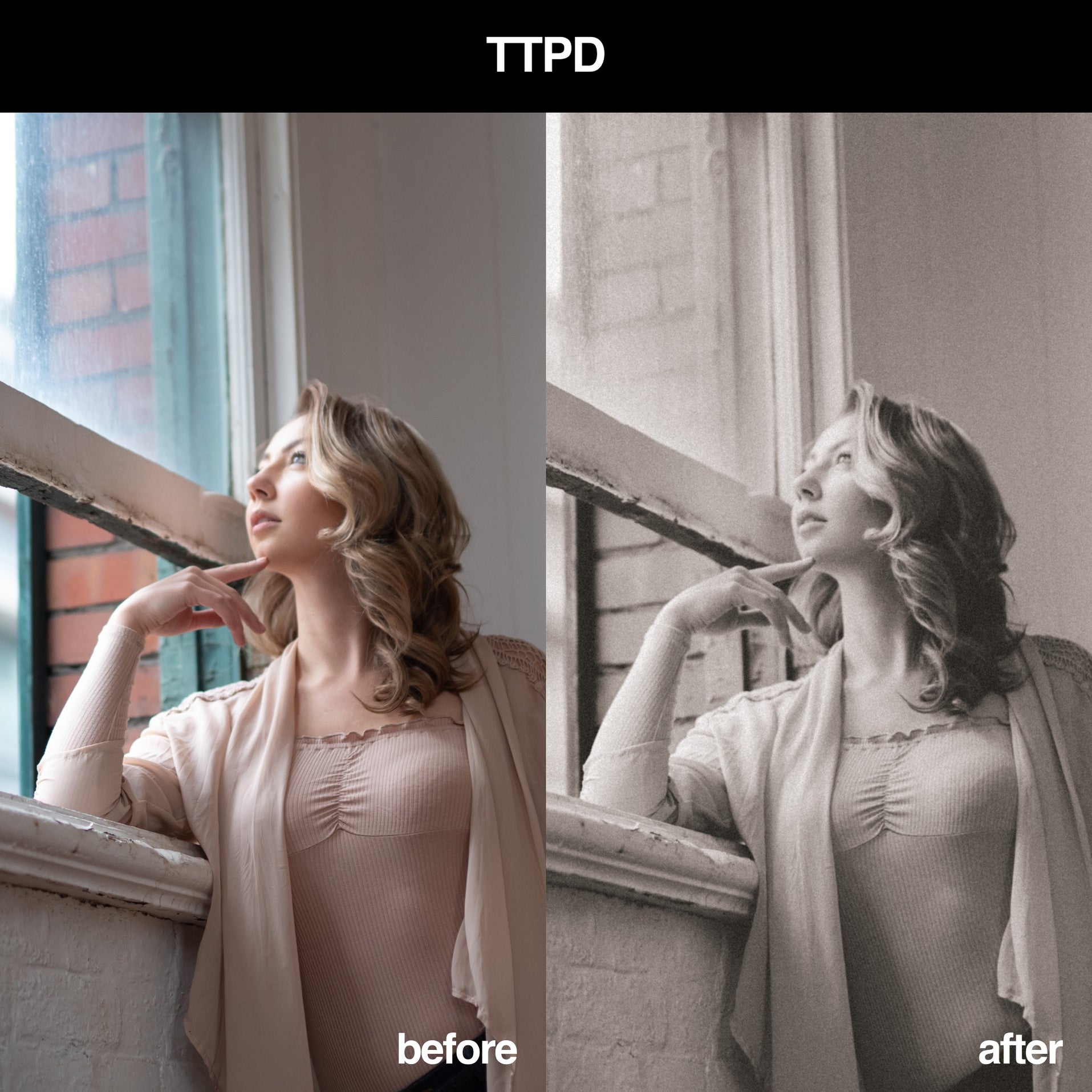 Tortured Poets Department Lightroom Preset Pack & Gridfiti