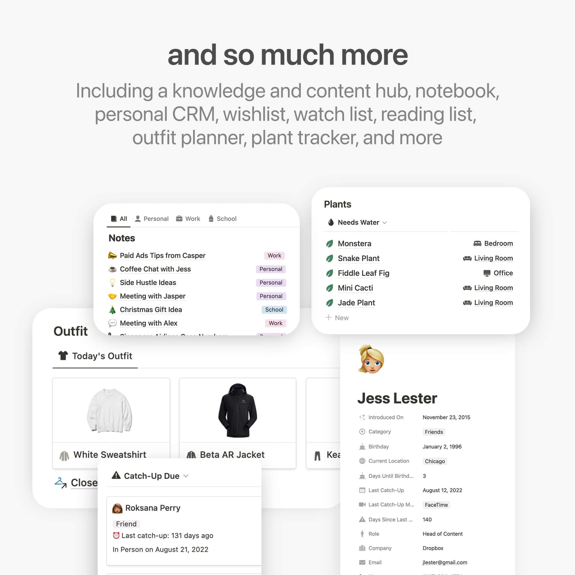 Notion Life OS Template: All-in-One Dashboard & Gridfiti