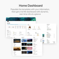 Notion Life OS Template: All-in-One Dashboard & Gridfiti