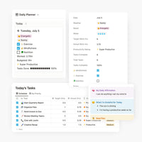 The Ultimate Notion Planner Dashboard Template & Gridfiti