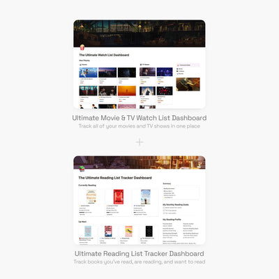 The Ultimate Watch List Dashboard Template for Notion [Movies & TV ...