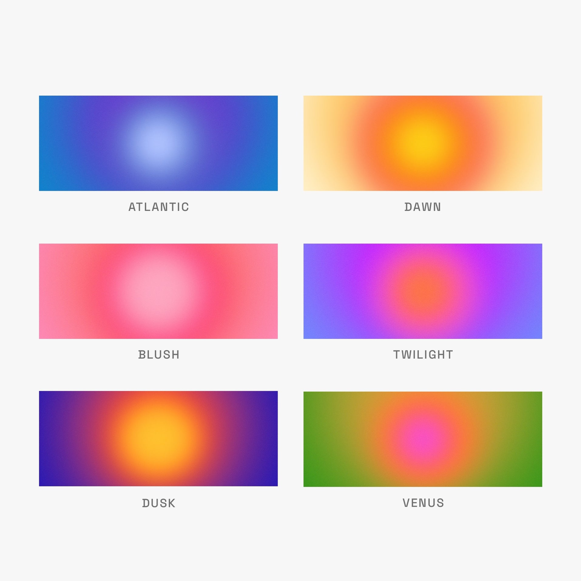 Aura – Gradient Cover Photo Pack & Gridfiti