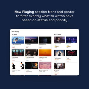 The Ultimate Watch List Dashboard Template for Notion [Movies & TV ...
