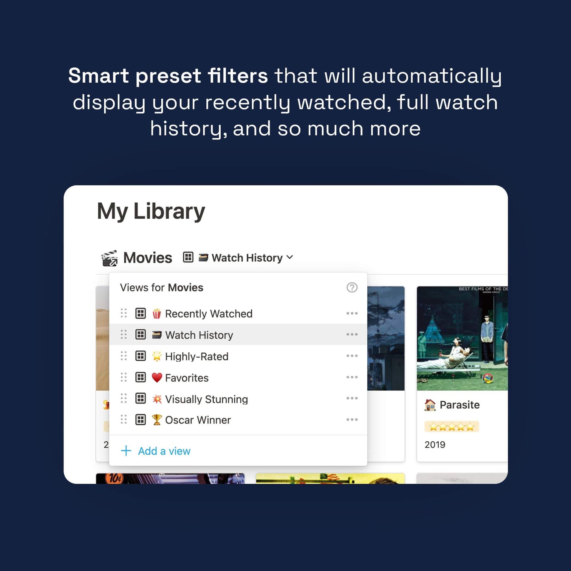 The Ultimate Watch List Dashboard Template for Notion [Movies & TV ...