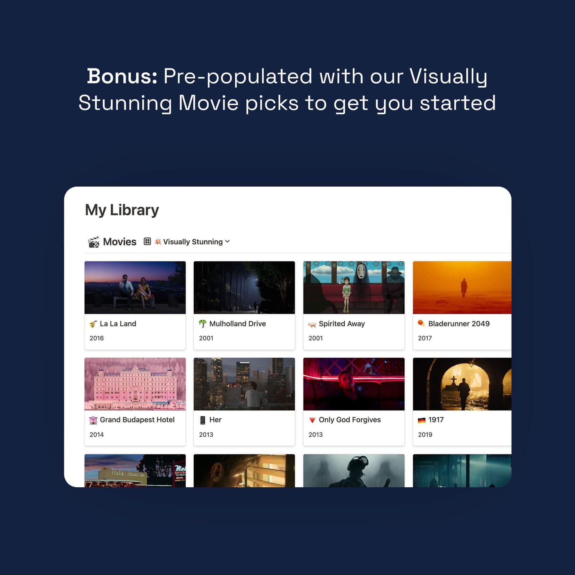 The Ultimate Watch List Dashboard Template for Notion [Movies & TV ...