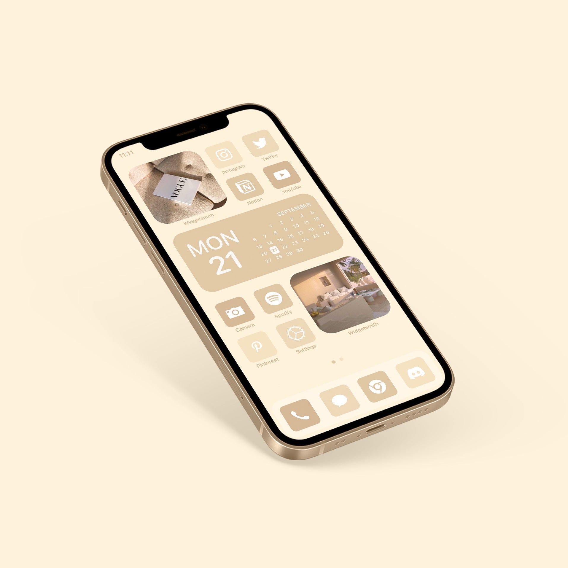 iPhone Pro Themed iOS App Icon Packs & Gridfiti