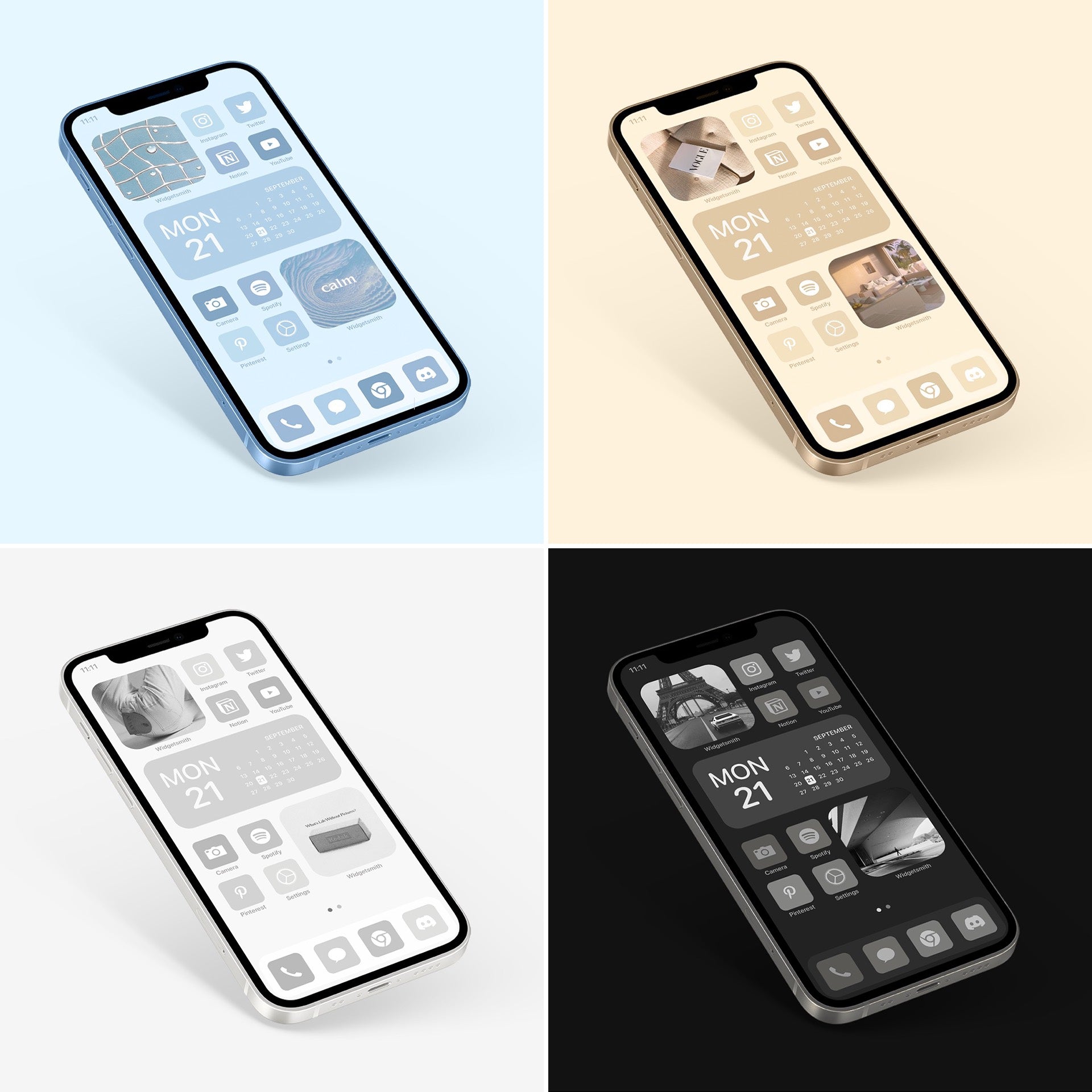 iOS App Icon Packs & Gridfiti